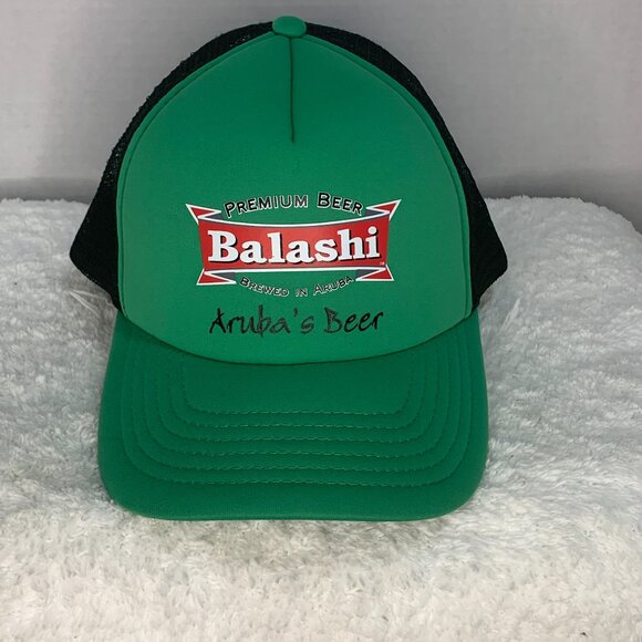 BALASHI BEER | Accessories | Balashi Arubas Beer Trucker Hat Mesh Snap ...